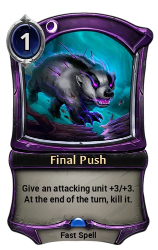 Final Push | Eternal Card Game Wiki | Fandom