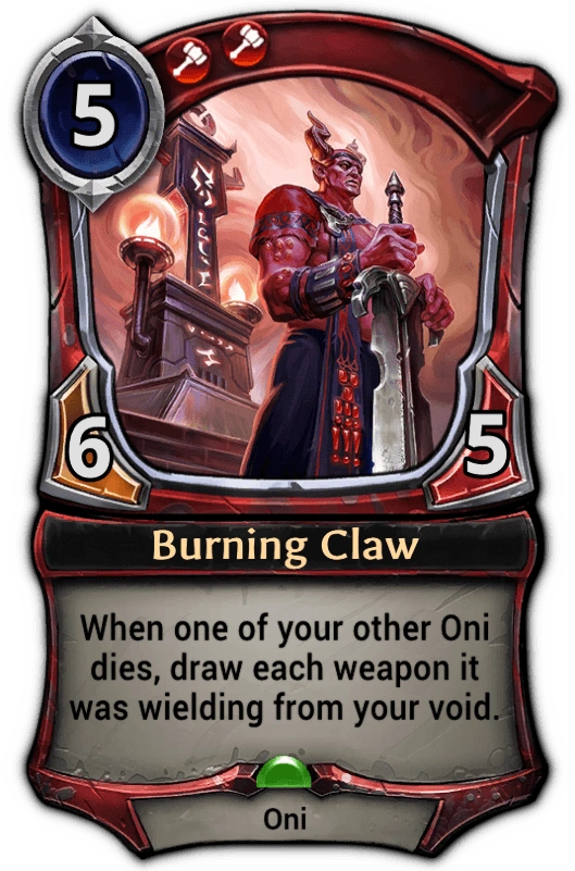Burning Claw | Eternal Card Game Wiki | Fandom