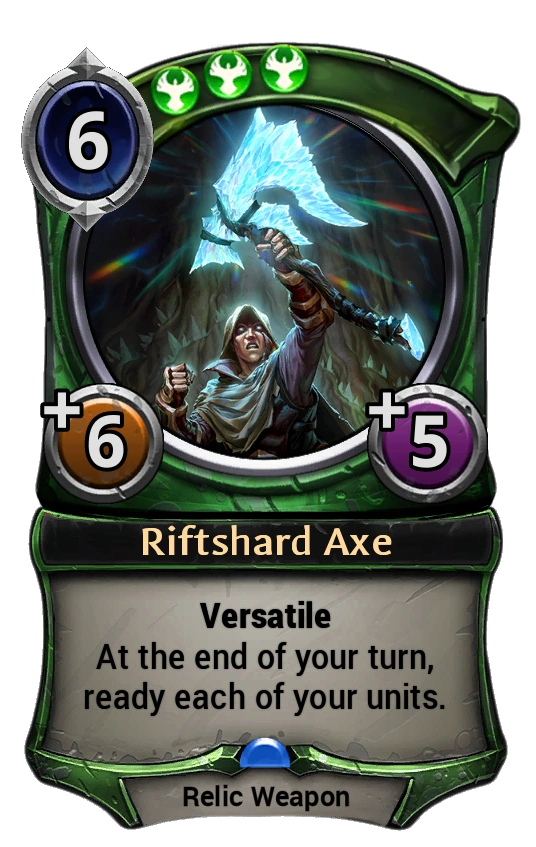 Riftshard Axe | Eternal Card Game Wiki | Fandom