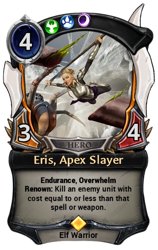 Eris, Apex Slayer | Eternal Card Game Wiki | Fandom