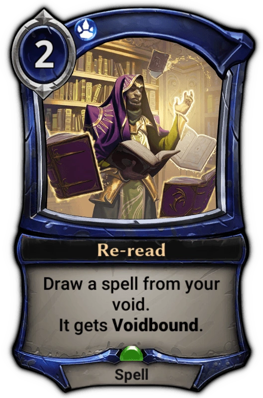 Re-read | Eternal Card Game Wiki | Fandom