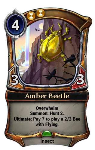 Amber Beetle | Eternal Card Game Wiki | Fandom