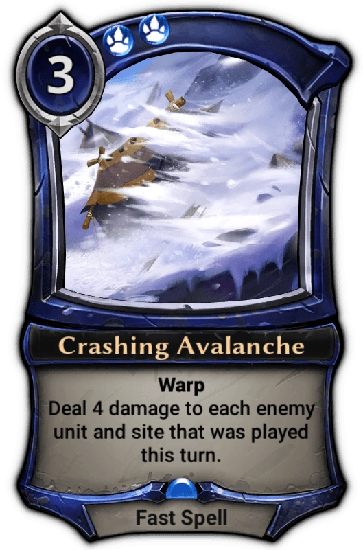 Crashing Avalanche | Eternal Card Game Wiki | Fandom