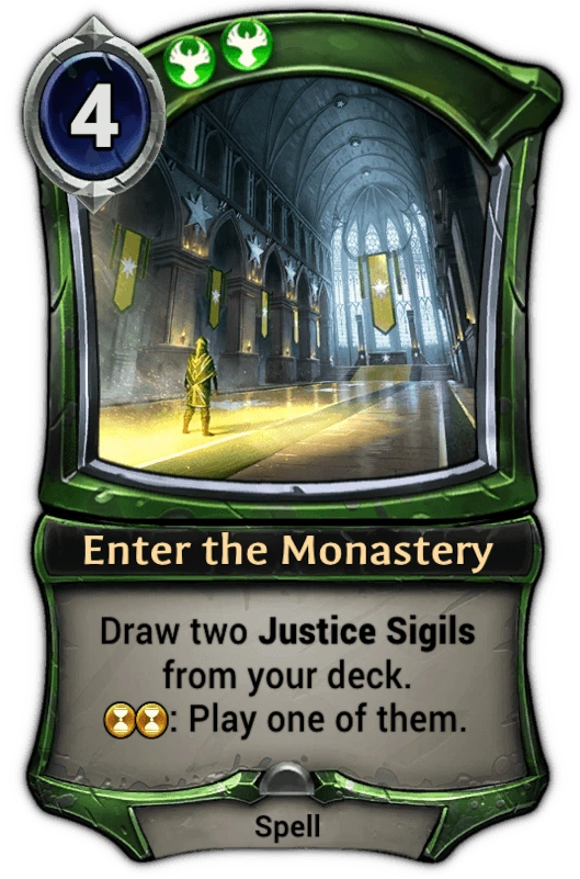 Enter the Monastery | Eternal Card Game Wiki | Fandom