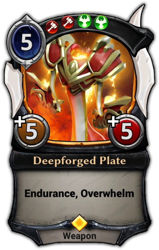 Deepforged Plate | Eternal Card Game Wiki | Fandom