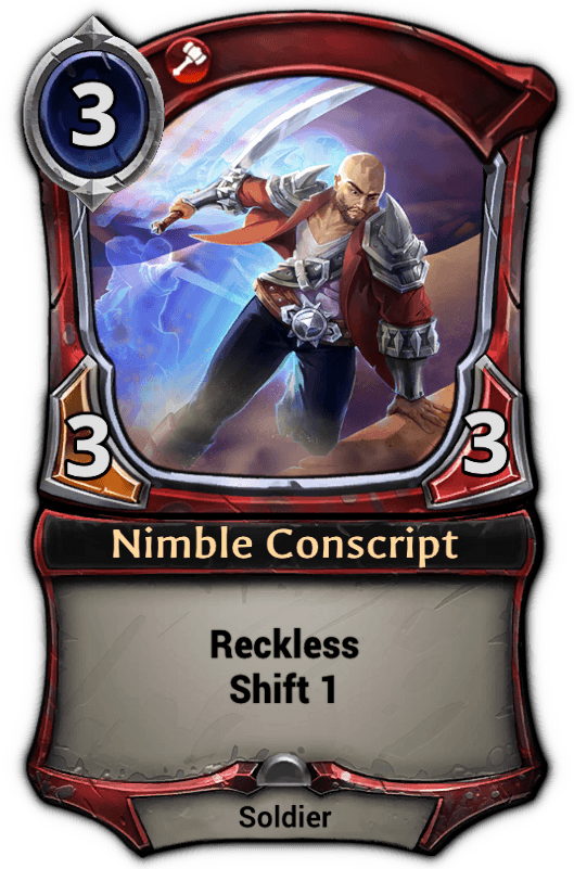 Nimble Conscript | Eternal Card Game Wiki | Fandom