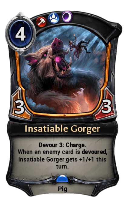 Insatiable Gorger | Eternal Card Game Wiki | Fandom