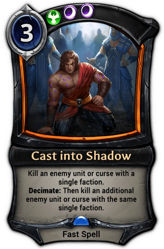 Cast into Shadow | Eternal Card Game Wiki | Fandom