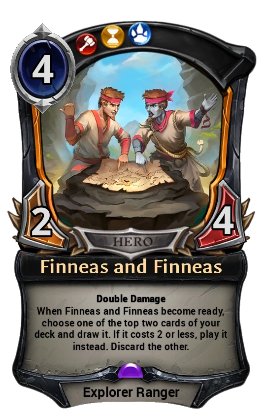 Finneas and Finneas | Eternal Card Game Wiki | Fandom