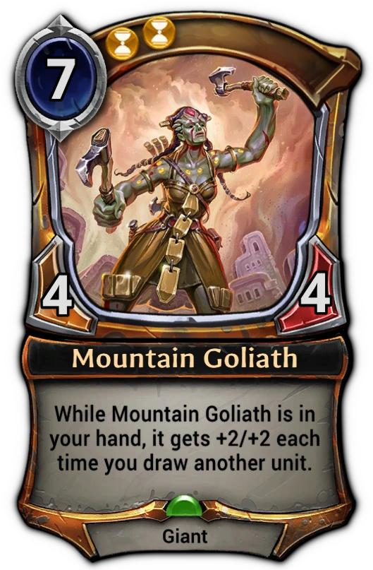 Mountain Goliath | Eternal Card Game Wiki | Fandom
