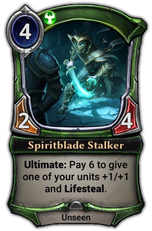 Spiritblade Stalker | Eternal Card Game Wiki | Fandom
