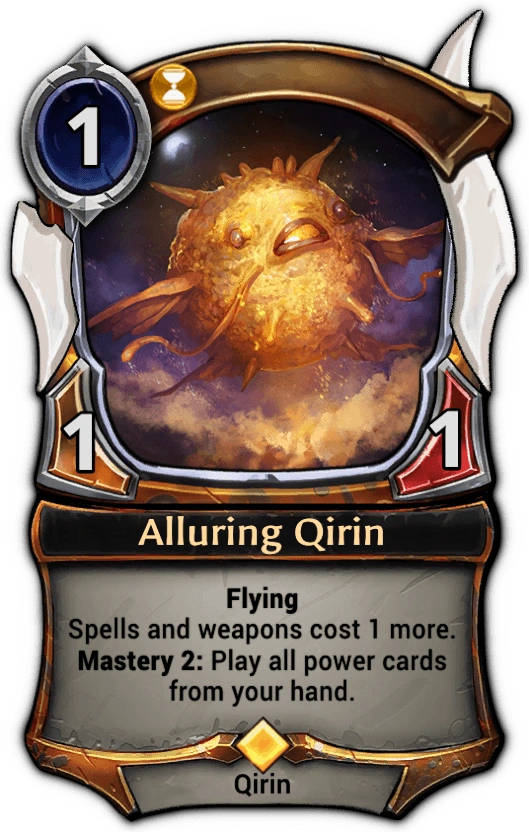 Alluring Qirin | Eternal Card Game Wiki | Fandom