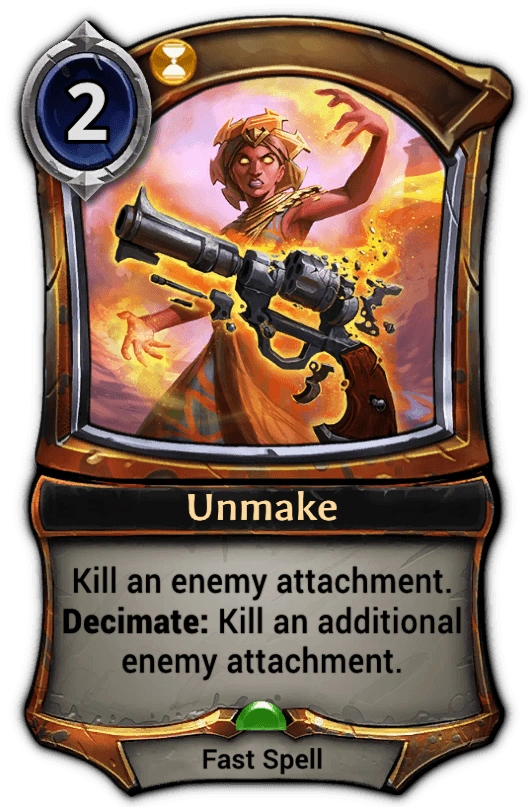 Unmake | Eternal Card Game Wiki | Fandom
