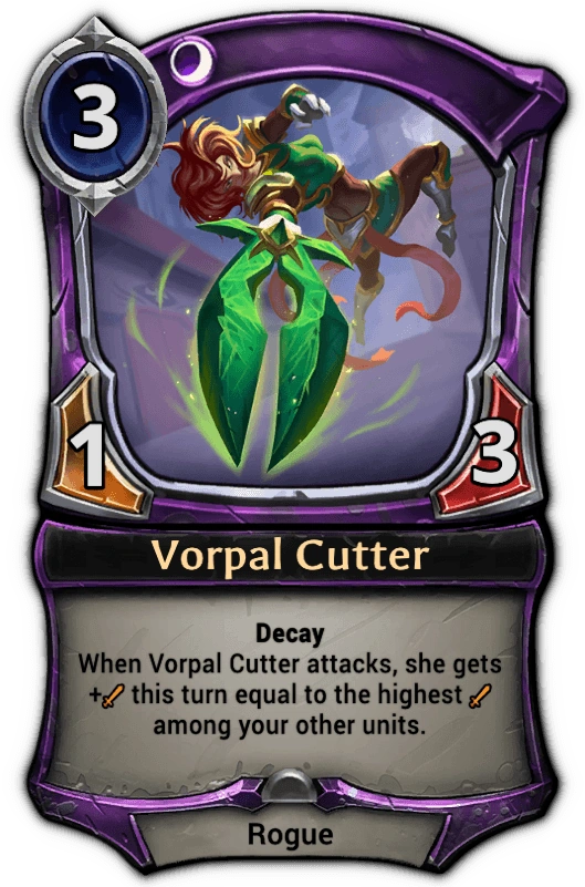 Vorpal Cutter | Eternal Card Game Wiki | Fandom