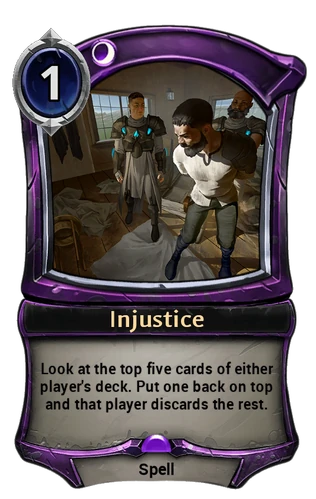 Injustice | Eternal Card Game Wiki | Fandom
