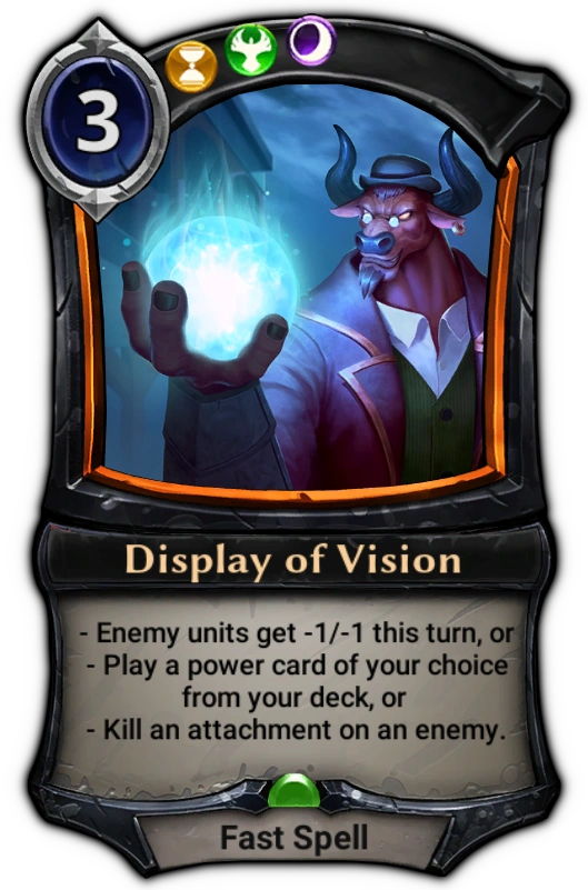 Display of Vision | Eternal Card Game Wiki | Fandom