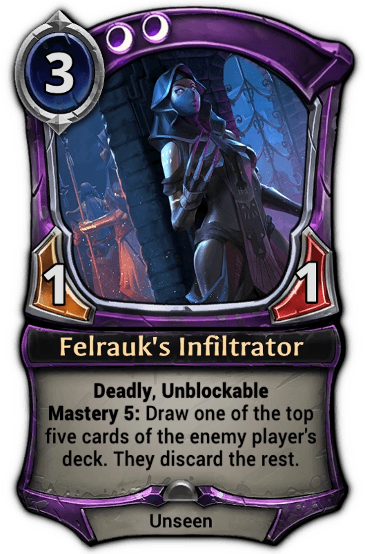 Felrauk's Infiltrator | Eternal Card Game Wiki | Fandom