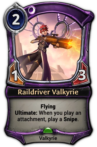 Raildriver Valkyrie | Eternal Card Game Wiki | Fandom