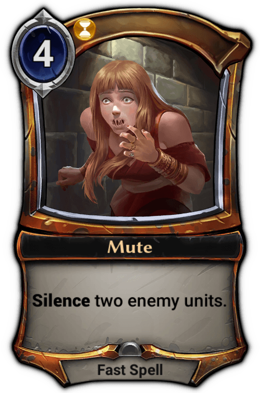Mute | Eternal Card Game Wiki | Fandom