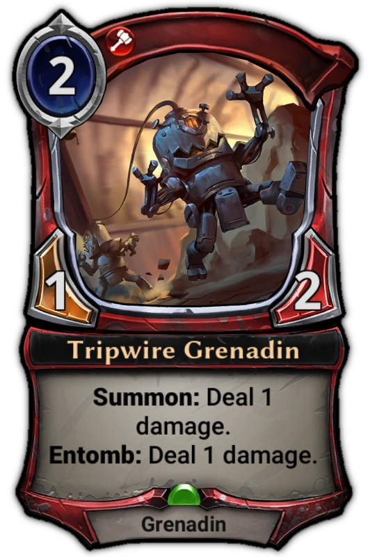 Tripwire Grenadin | Eternal Card Game Wiki | Fandom
