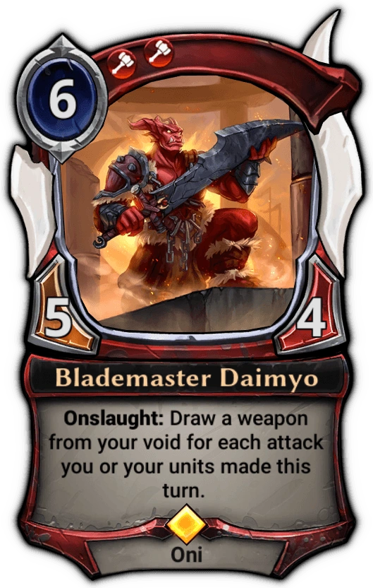 Blademaster Daimyo | Eternal Card Game Wiki | Fandom