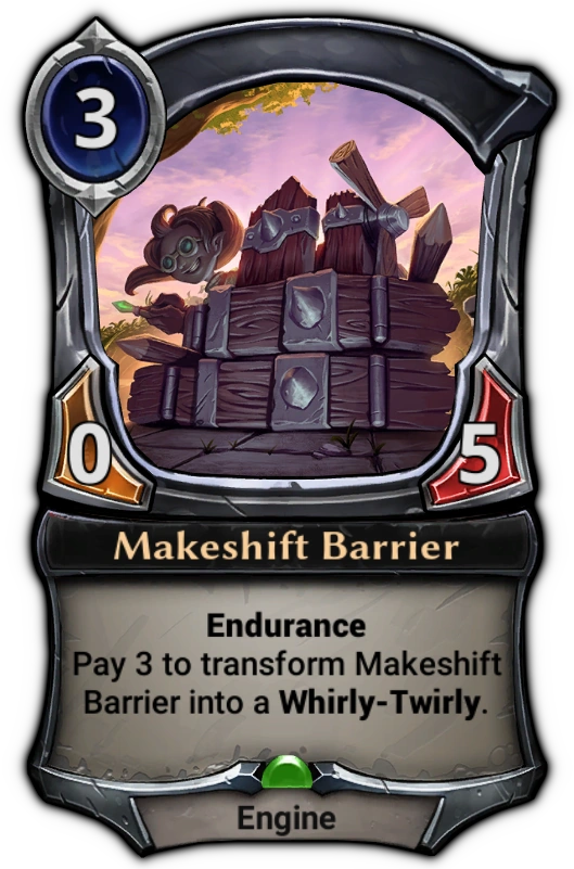 Makeshift Barrier | Eternal Card Game Wiki | Fandom