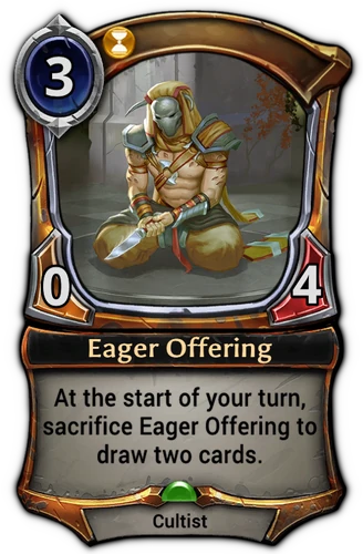 Eager Offering | Eternal Card Game Wiki | Fandom