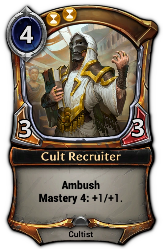 Cult Recruiter | Eternal Card Game Wiki | Fandom