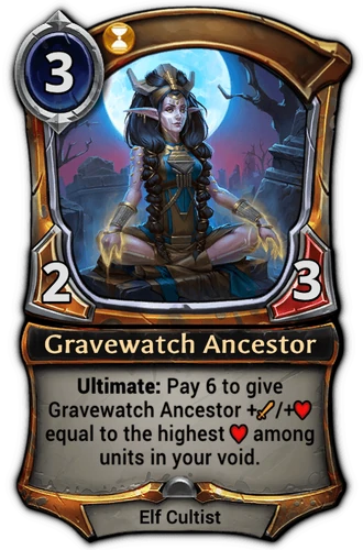Gravewatch Ancestor | Eternal Card Game Wiki | Fandom