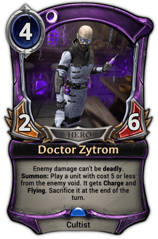 Doctor Zytrom | Eternal Card Game Wiki | Fandom