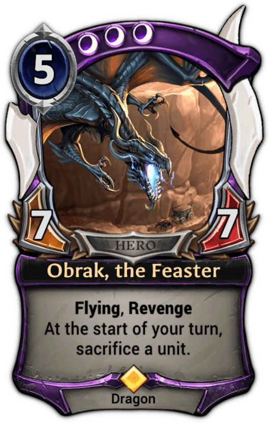 Obrak, the Feaster | Eternal Card Game Wiki | Fandom