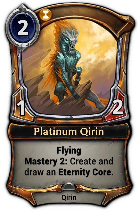 Platinum Qirin | Eternal Card Game Wiki | Fandom