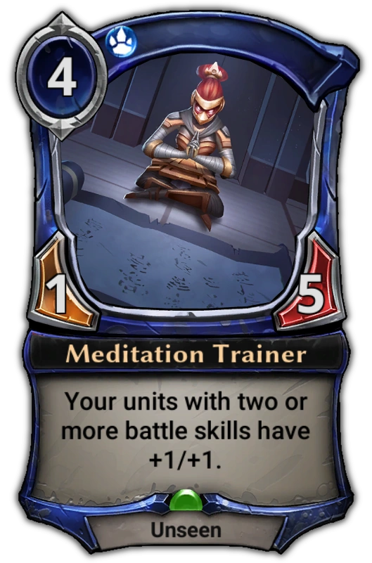 Meditation Trainer | Eternal Card Game Wiki | Fandom
