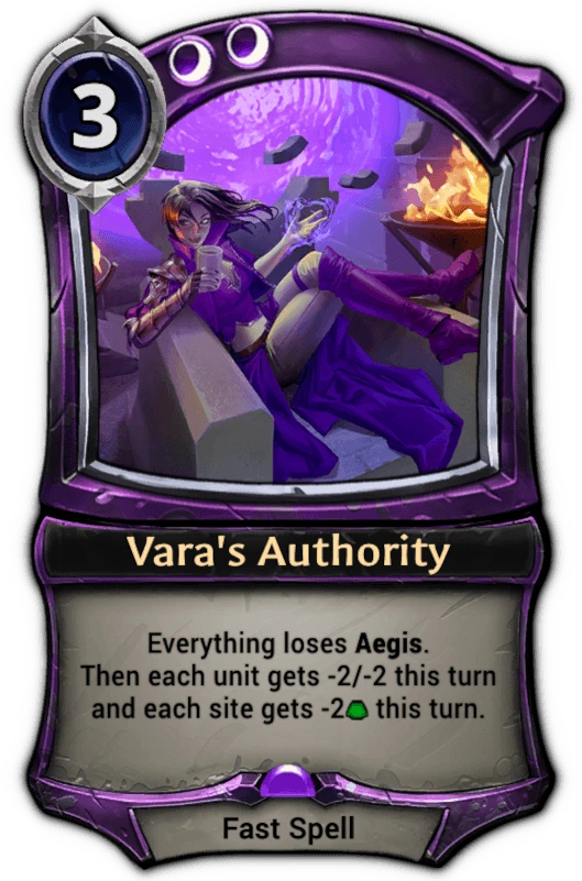 Vara's Authority | Eternal Card Game Wiki | Fandom