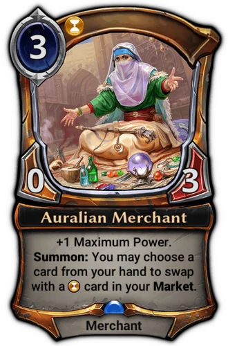 Auralian Merchant | Eternal Card Game Wiki | Fandom