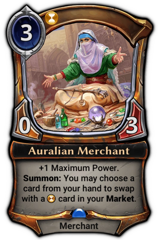 Auralian Merchant | Eternal Card Game Wiki | Fandom
