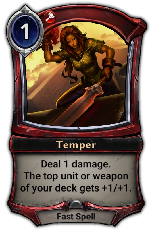 Temper | Eternal Card Game Wiki | Fandom