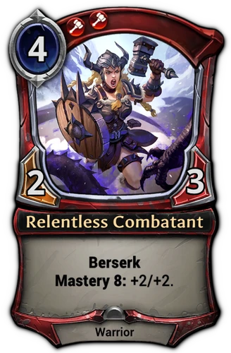 Relentless Combatant | Eternal Card Game Wiki | Fandom