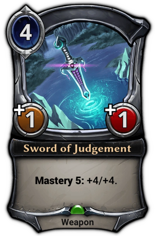 Sword of Judgement | Eternal Card Game Wiki | Fandom