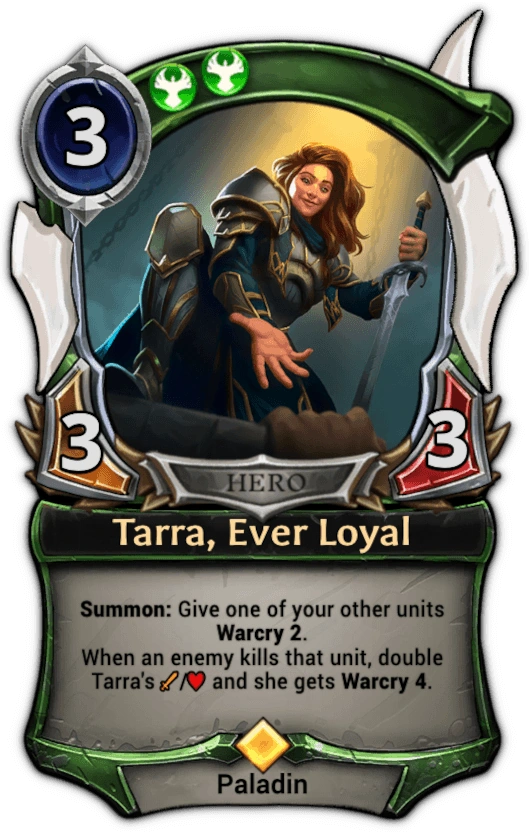 Tarra, Ever Loyal | Eternal Card Game Wiki | Fandom