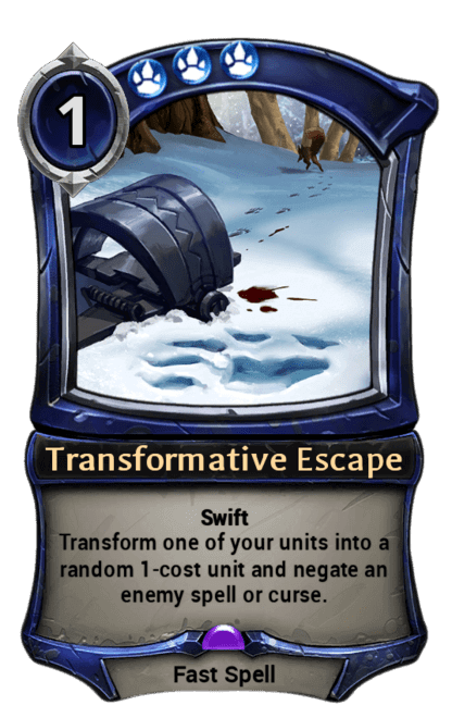 Transformative Escape | Eternal Card Game Wiki | Fandom