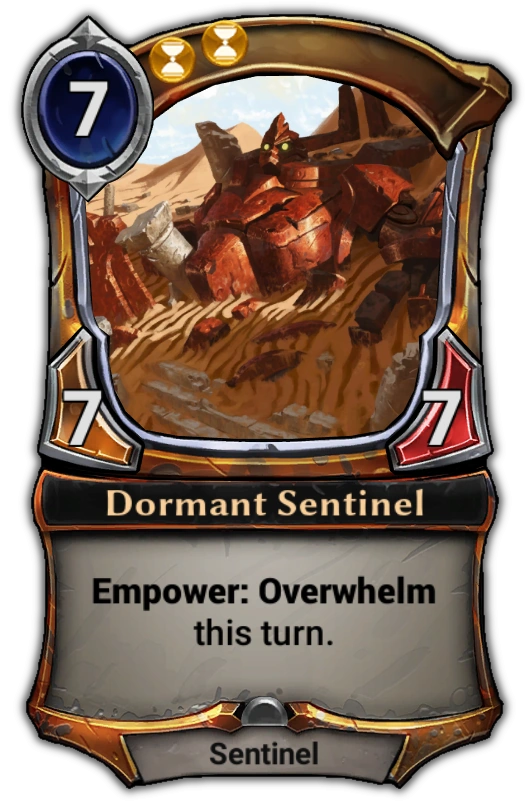 Dormant Sentinel | Eternal Card Game Wiki | Fandom
