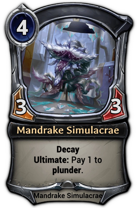 Mandrake Simulacrae | Eternal Card Game Wiki | Fandom