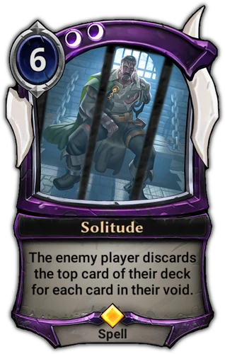 Solitude | Eternal Card Game Wiki | Fandom