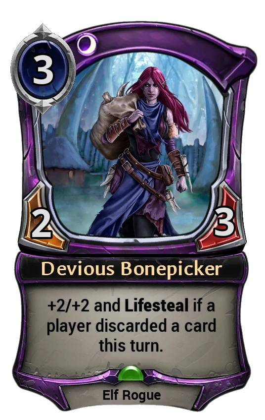 Devious Bonepicker | Eternal Card Game Wiki | Fandom