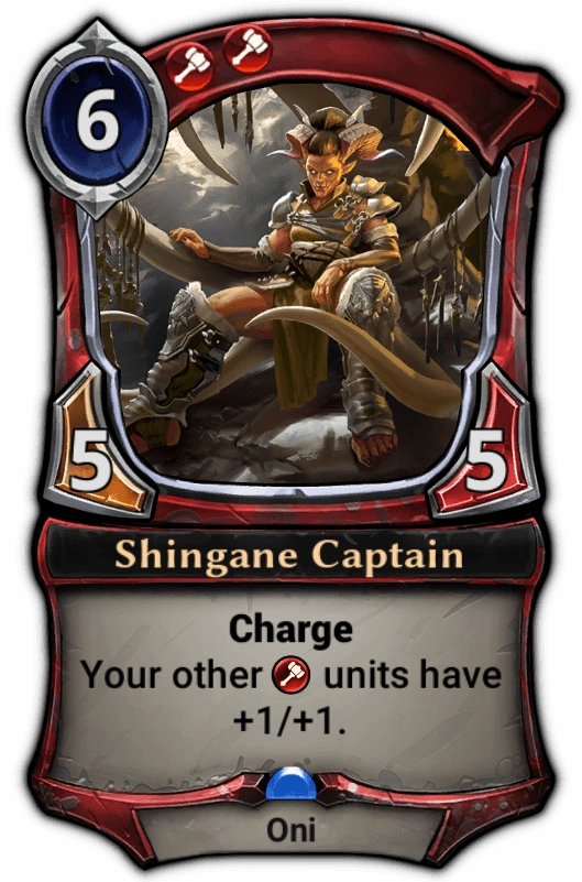Shingane Captain | Eternal Card Game Wiki | Fandom