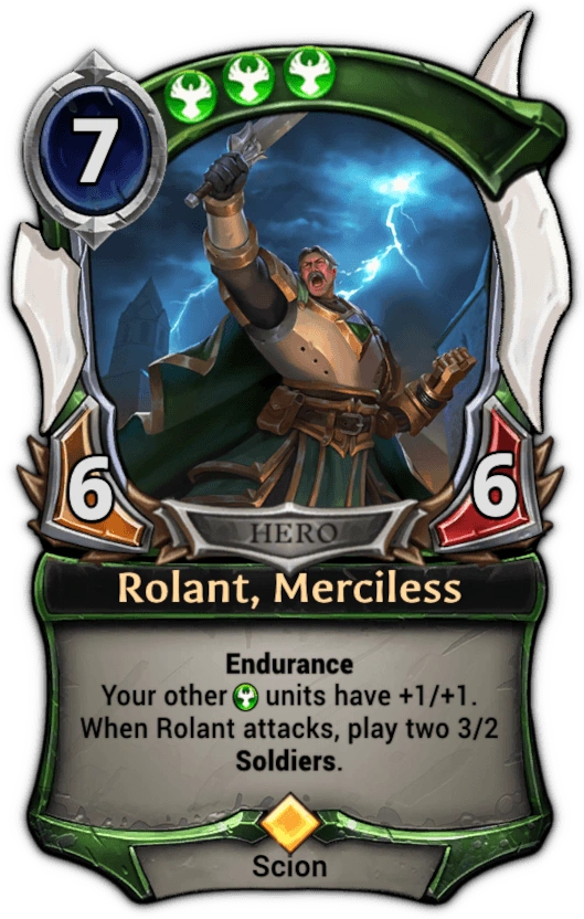Rolant, the Iron Fist | Eternal Card Game Wiki | Fandom