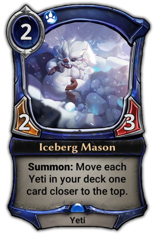 Iceberg Mason | Eternal Card Game Wiki | Fandom