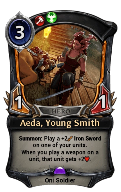 Aeda, Young Smith | Eternal Card Game Wiki | Fandom