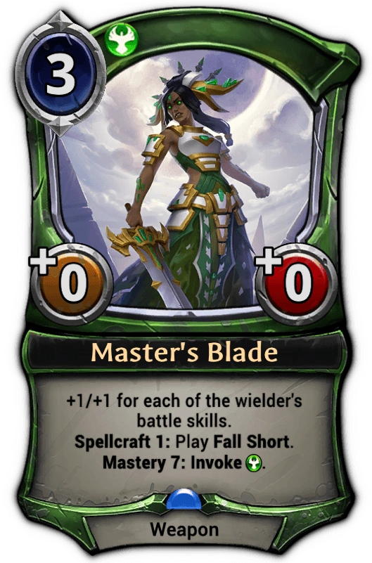 Master's Blade | Eternal Card Game Wiki | Fandom